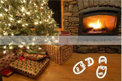 Santa Footprint Vinyl Decals on Luulla